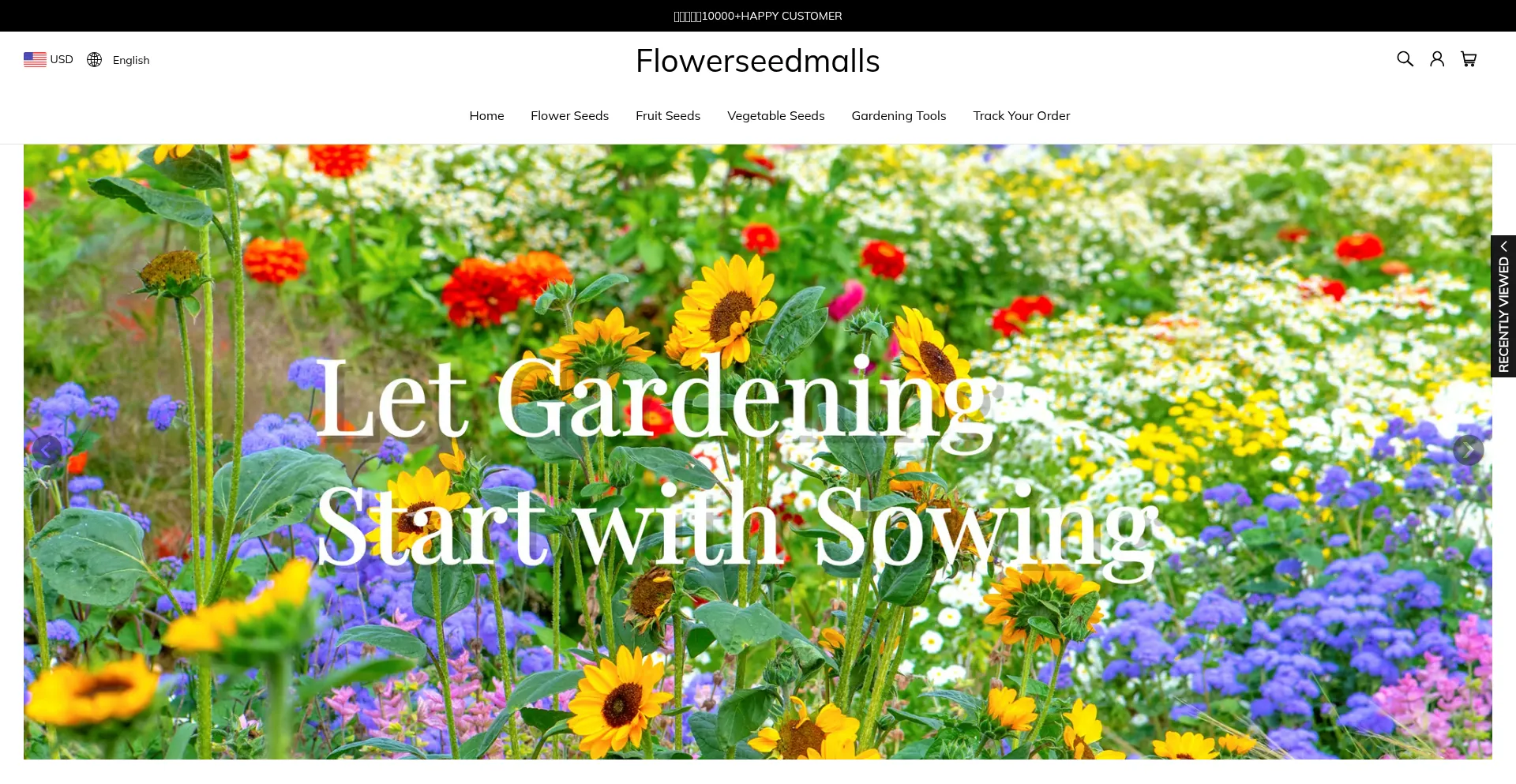 Flowerseedmalls.com Reviews: Scam Shop. Very Low Trust 1/100