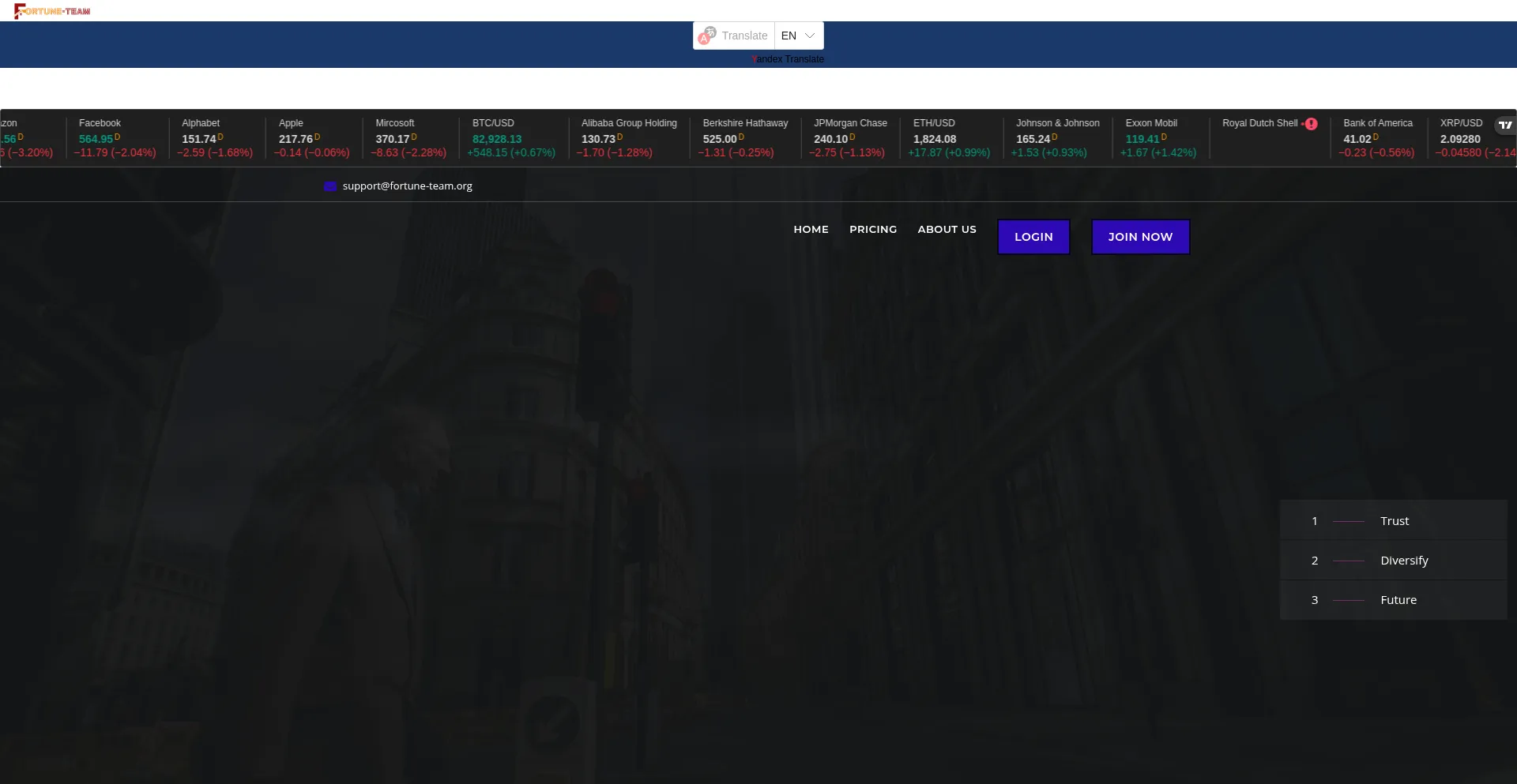 Fortune-team.org Reviews | Scam, Legit or Safe Check