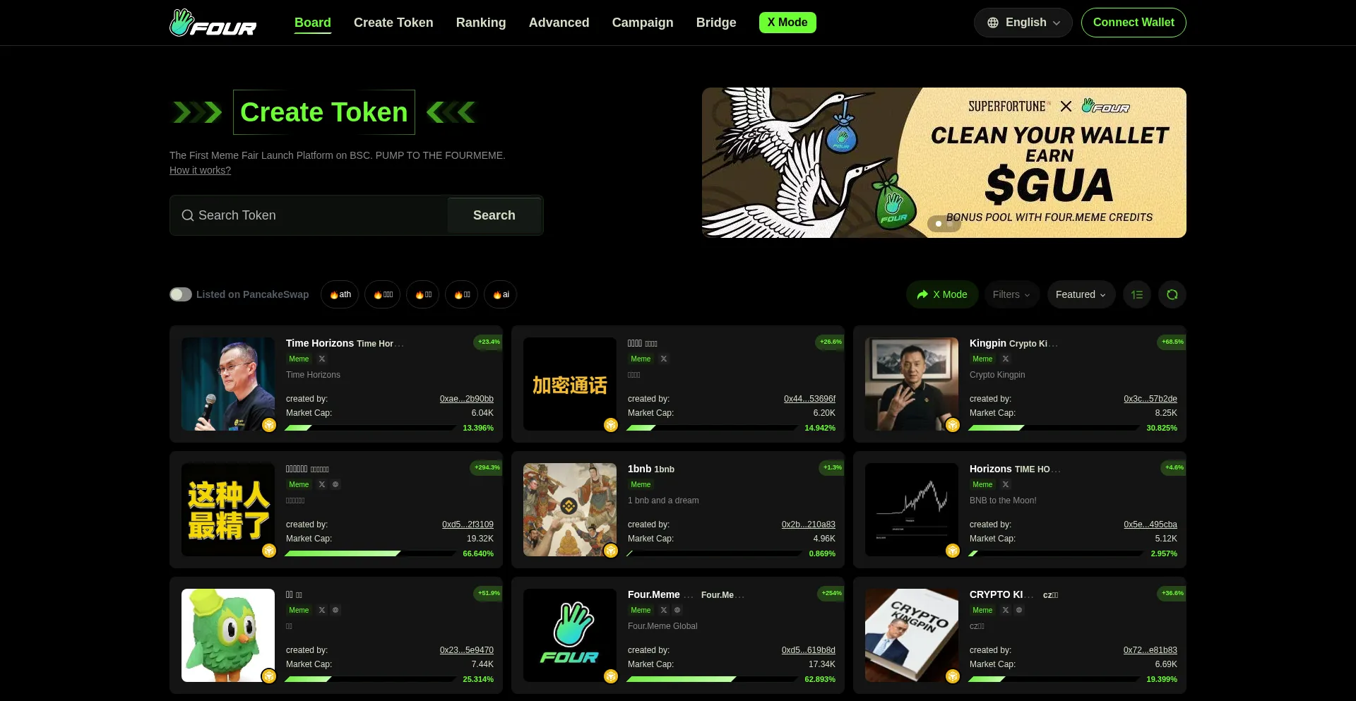 Four.meme Meme Coin Review (71/100 Trust Score)
