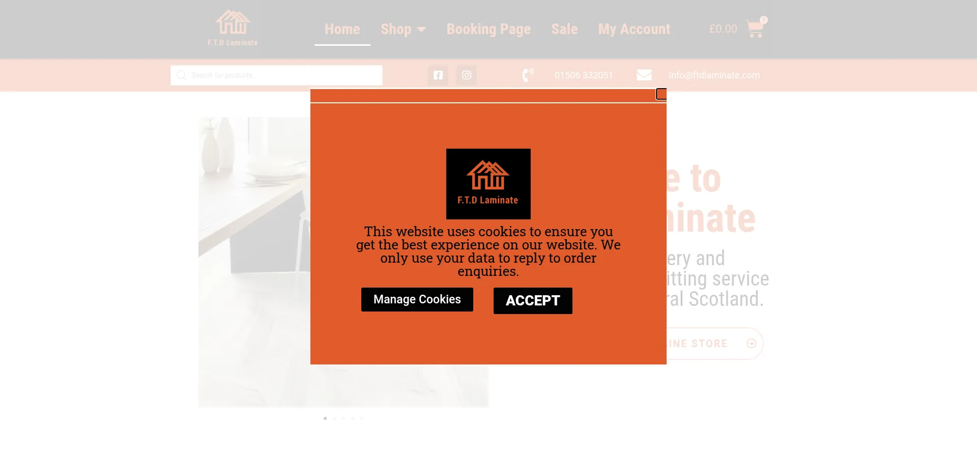 Ftdlaminateltd.co.uk Reviews: Unsettled Website | Check if site is scam or legit