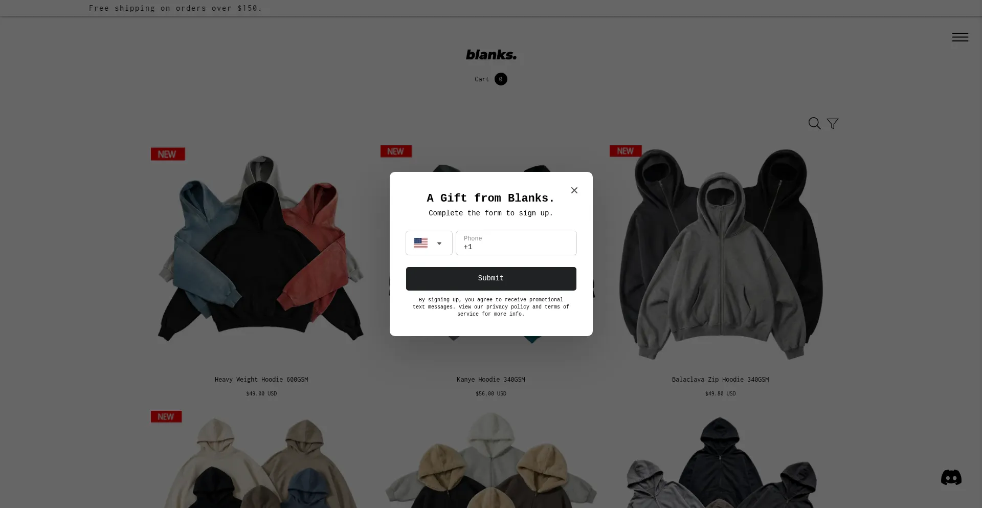 Gblanks.shop – Young Domain & High Risk (27/100 Trust Score)