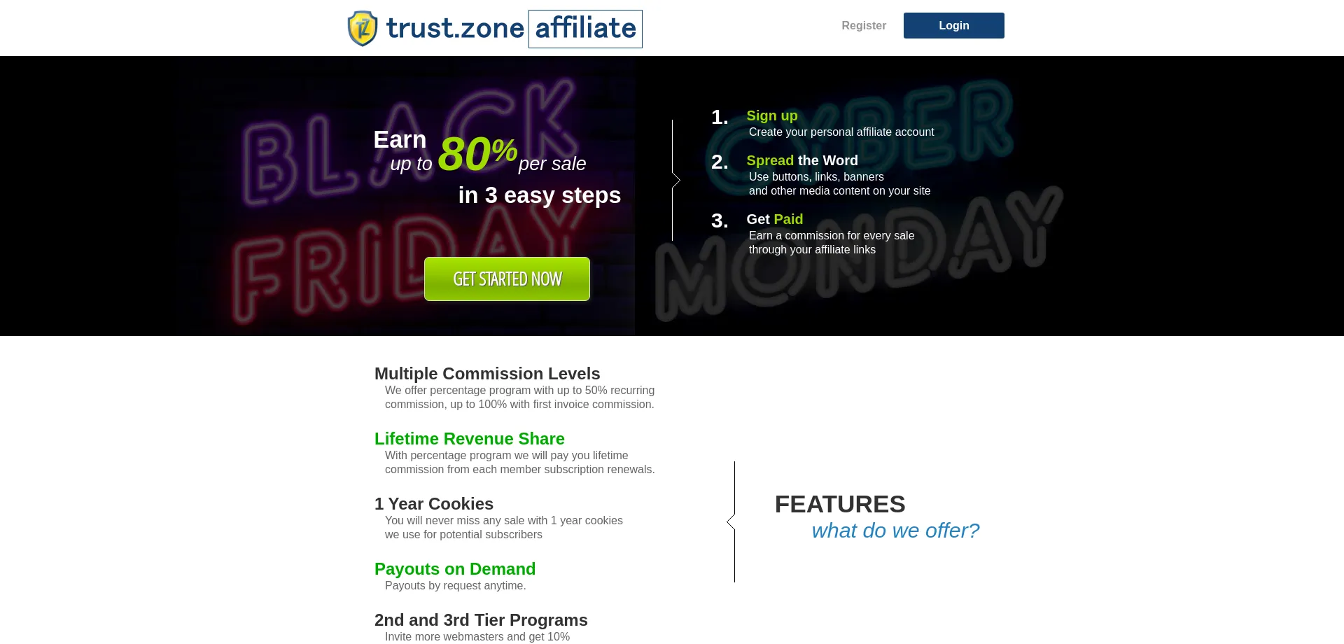 Get-trust-vpn.info Review: Suspicious Website. Low trust score: 33%