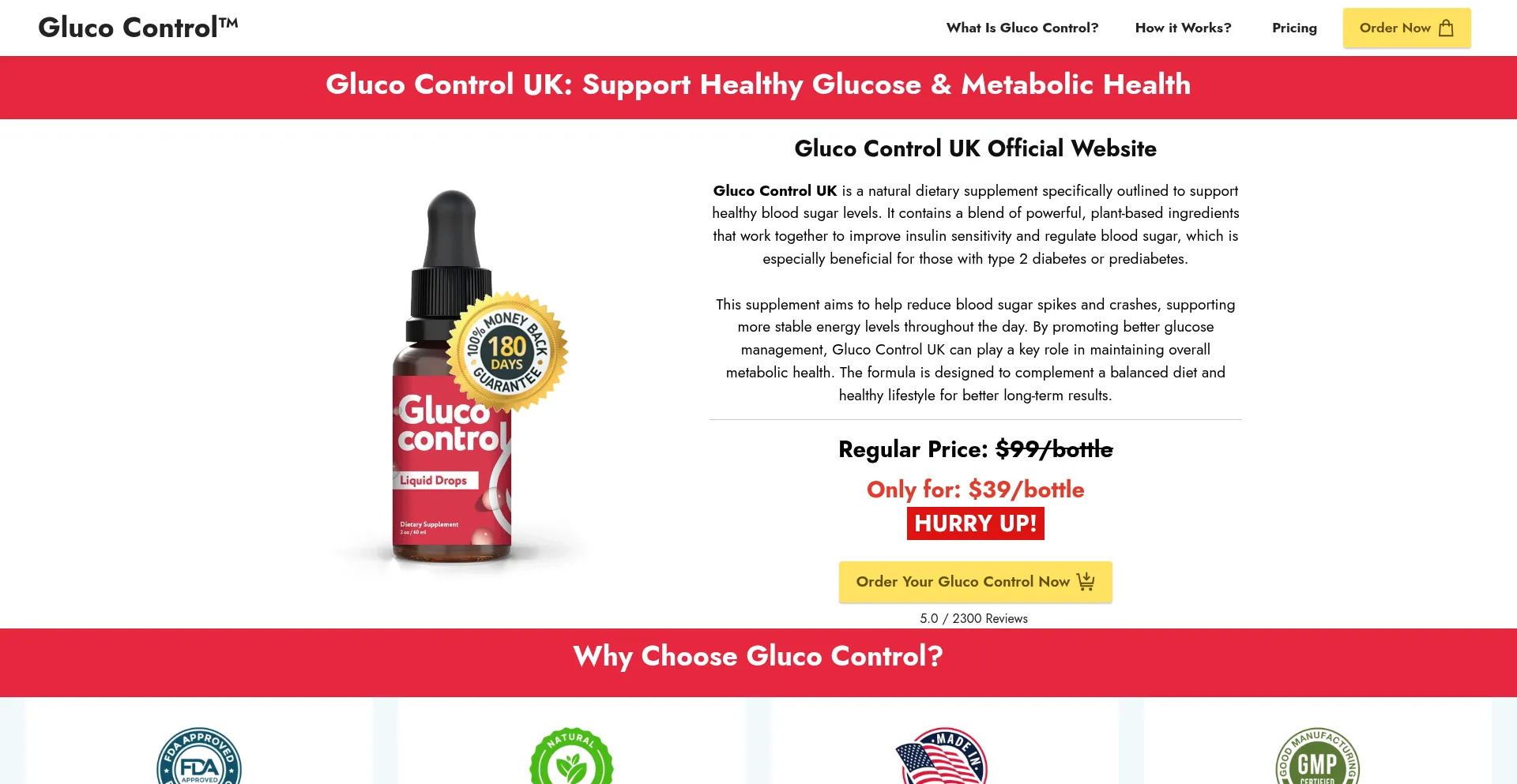 Glucocontrol.uk Reviews | Scam, Legit or Safe Check