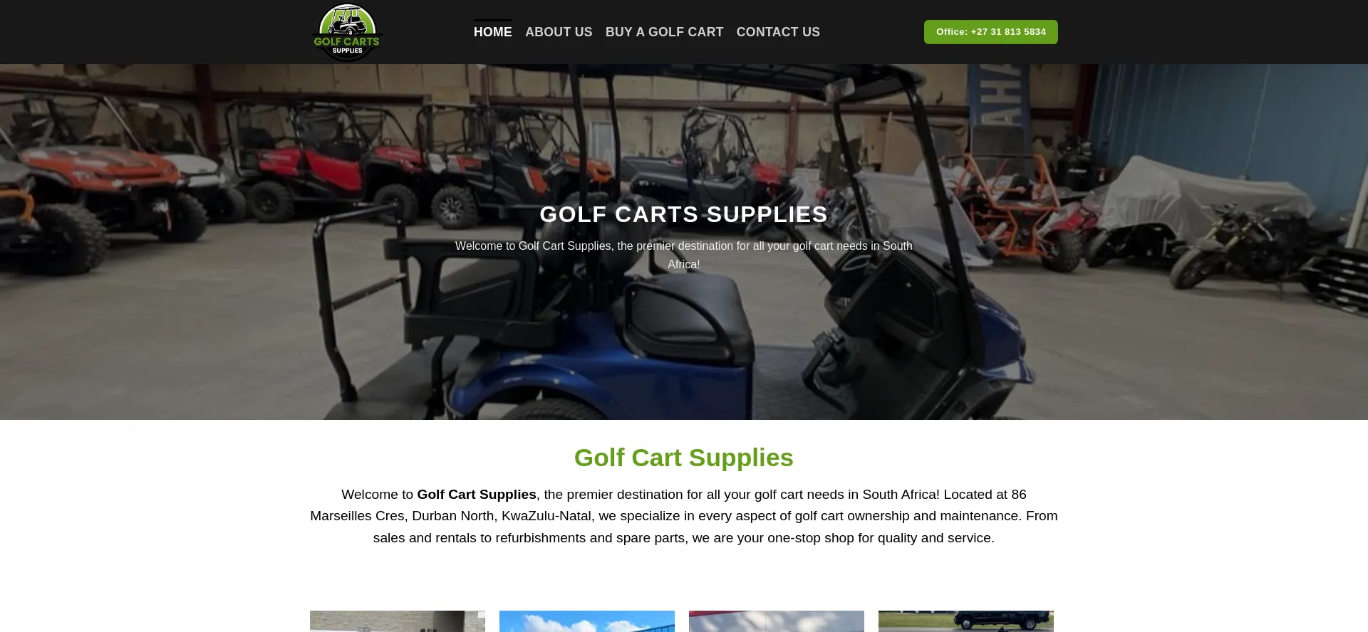 Golfcartsupplies.co.za Reviews: Unsettled Website | Check if site is scam or legit