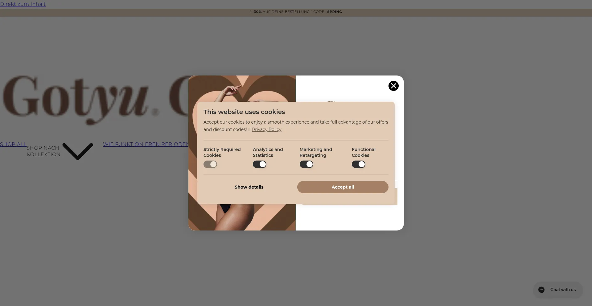 Gotyu-underwear.com Reviews | Check if site is scam or legit