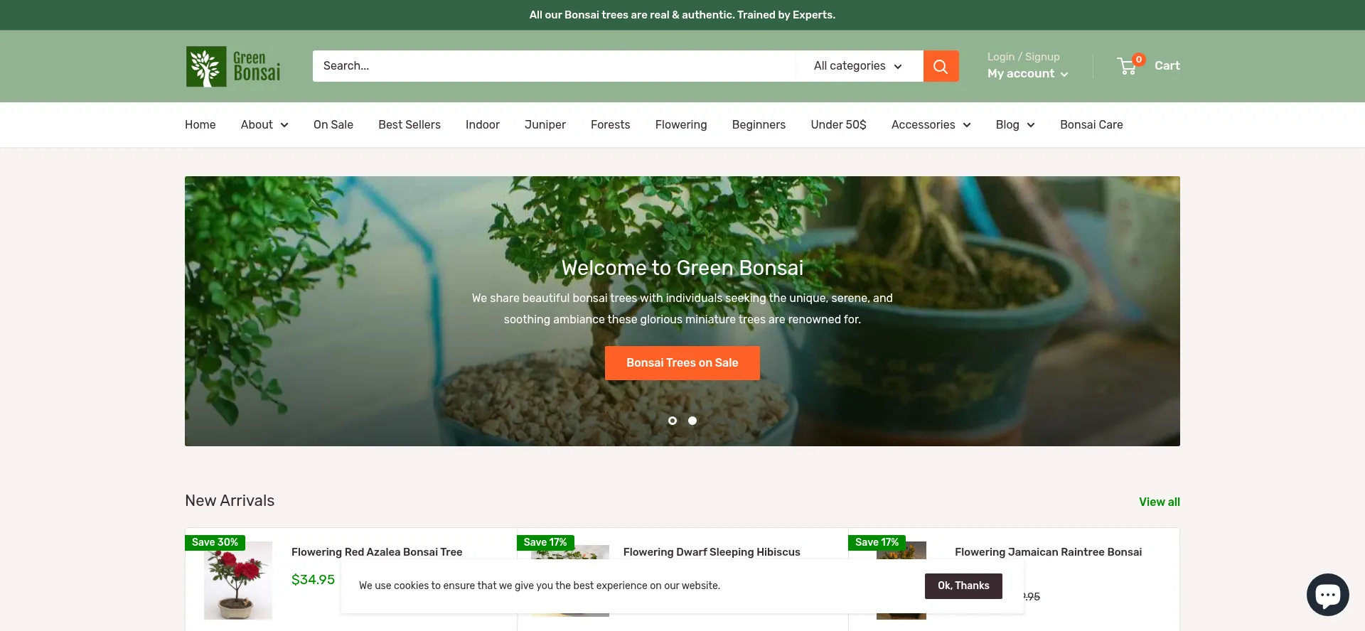 Green-bonsai.com Reviews | Check if site is scam or legit