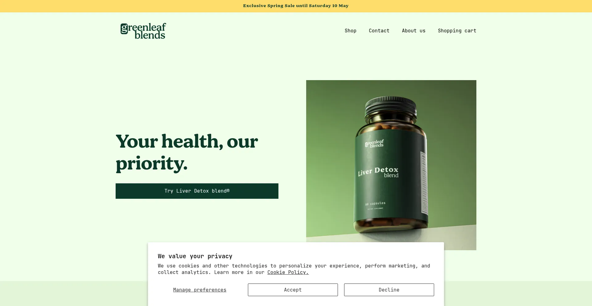 Greenleafblends.au Reviews | Scam, Legit or Safe Check