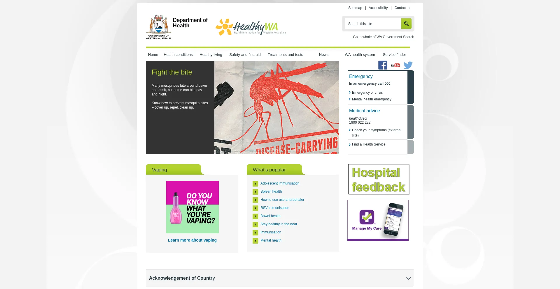 Healthywa.wa.gov.au Review: Reputation and Safety Check