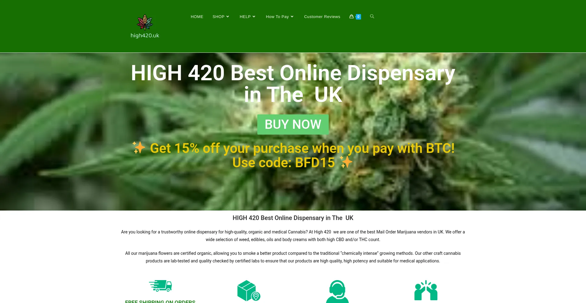 High420.uk Reviews: Suspicious Shop | Check if site is scam or legit