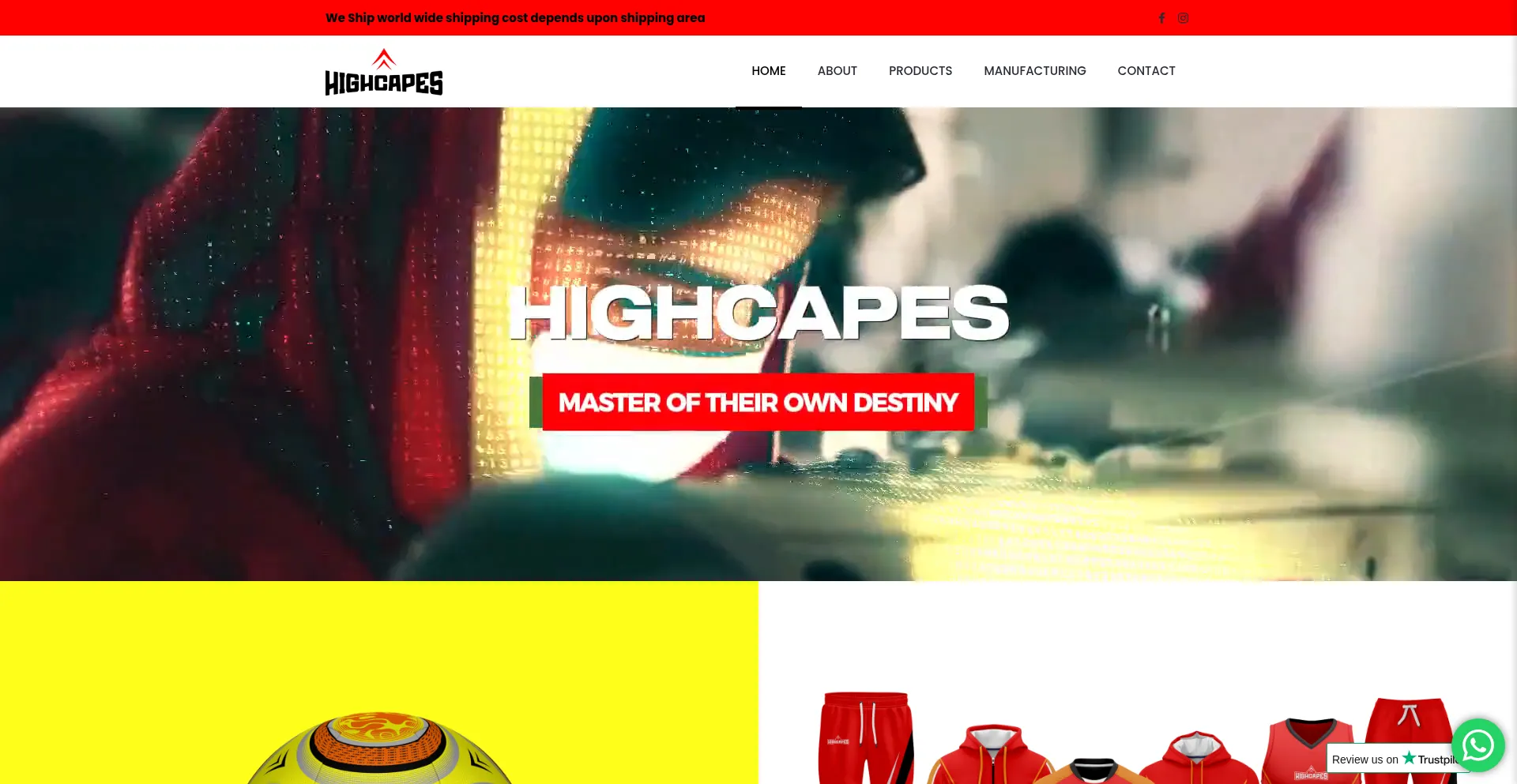 Highcapes.com Review: Suspicious Website. Low trust score: 39%