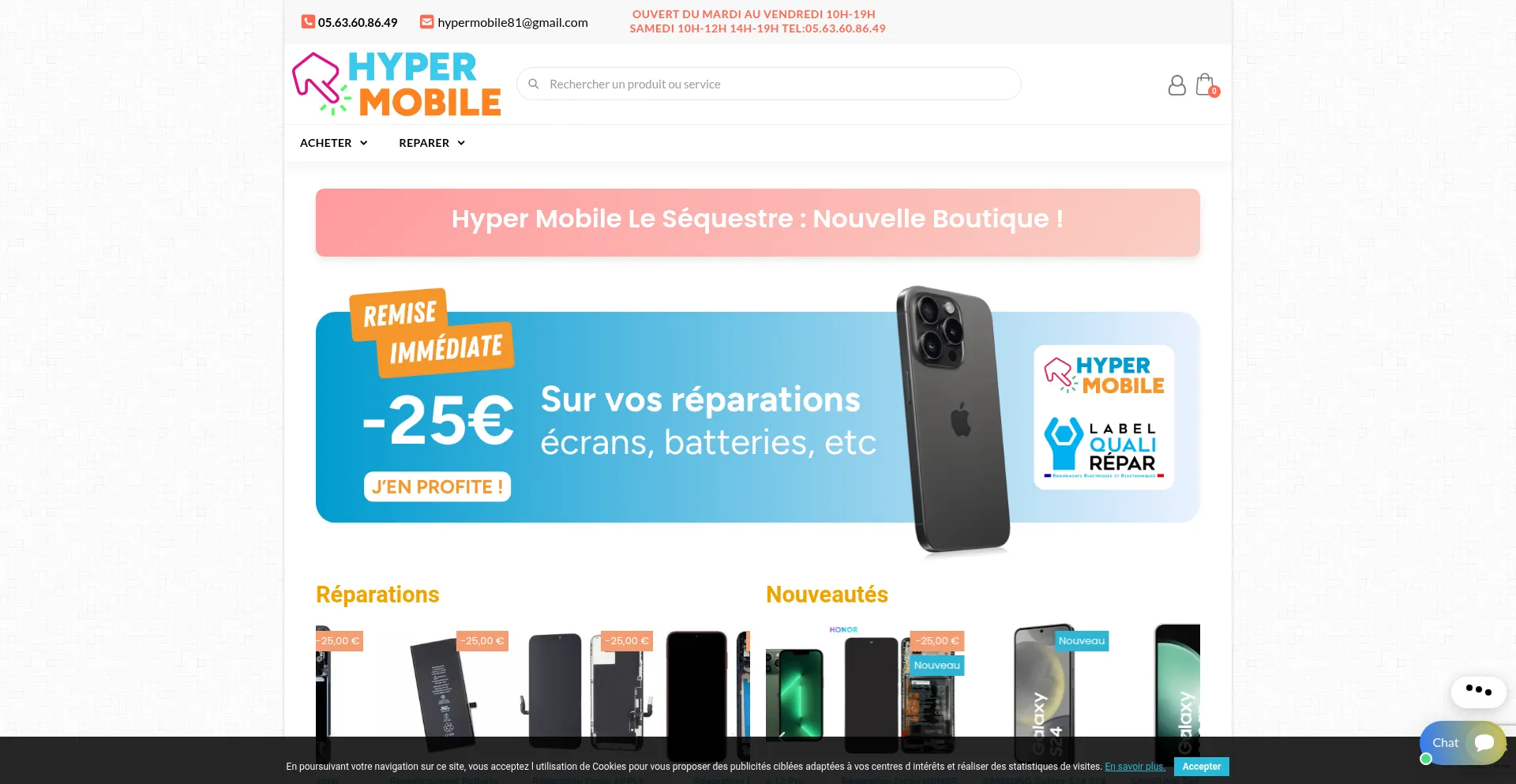 Hypermobile.fr Reviews | Check if site is scam or legit