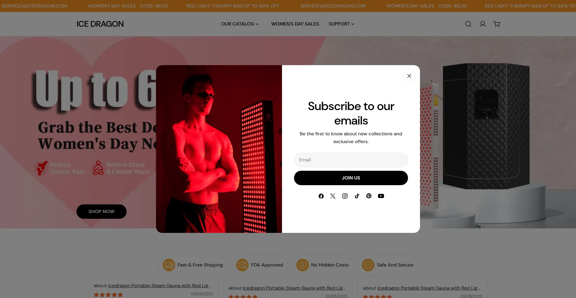 Icedragon.club Review: Suspicious Website. Low trust score: 39%