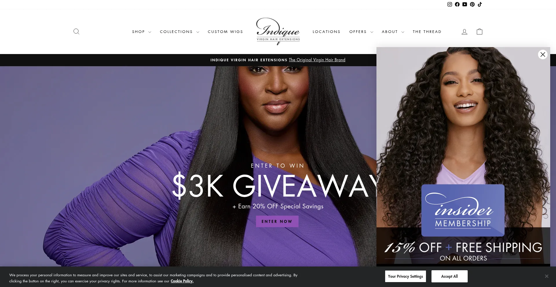 Indiquehair.com Reviews | Check if site is scam or legit