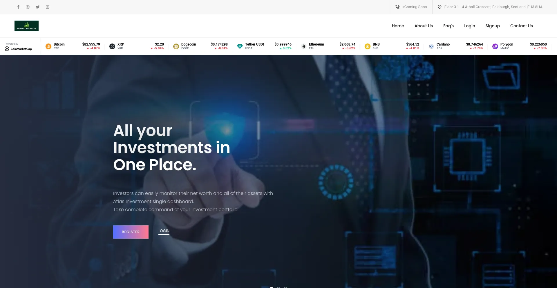 Infinity-trade.online Review: Suspicious Website. Dangerous trust score ...