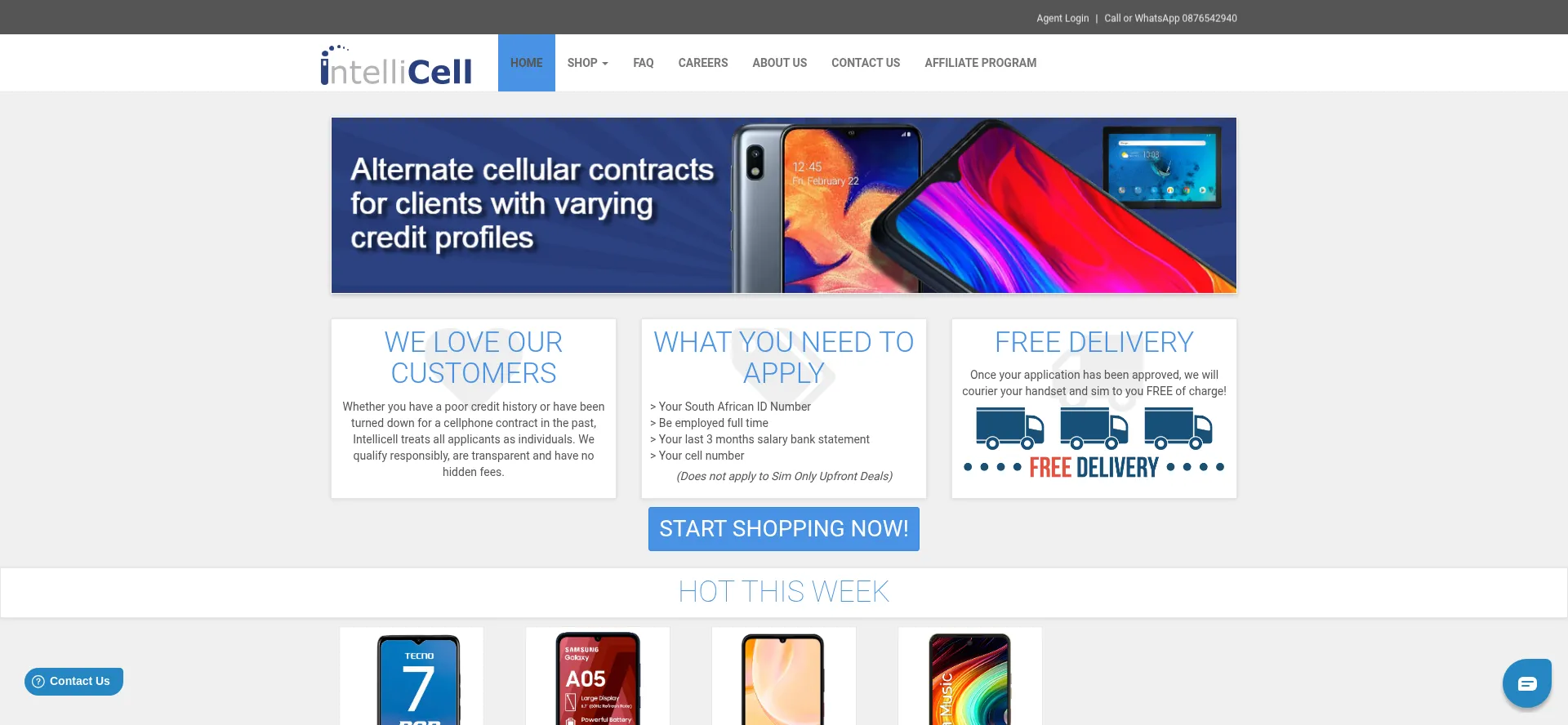 Intellicell.co.za Reviews | Check if site is scam or legit