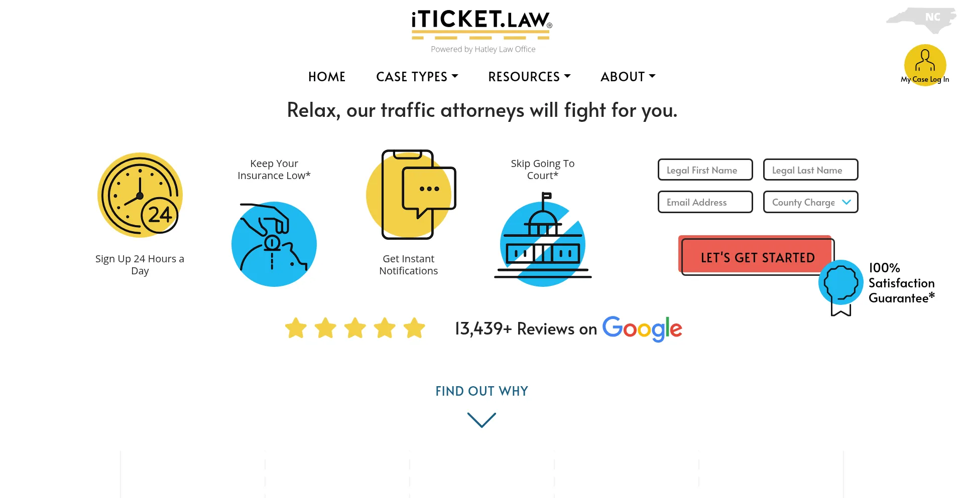 Iticket.law Reviews | Check if site is scam or legit