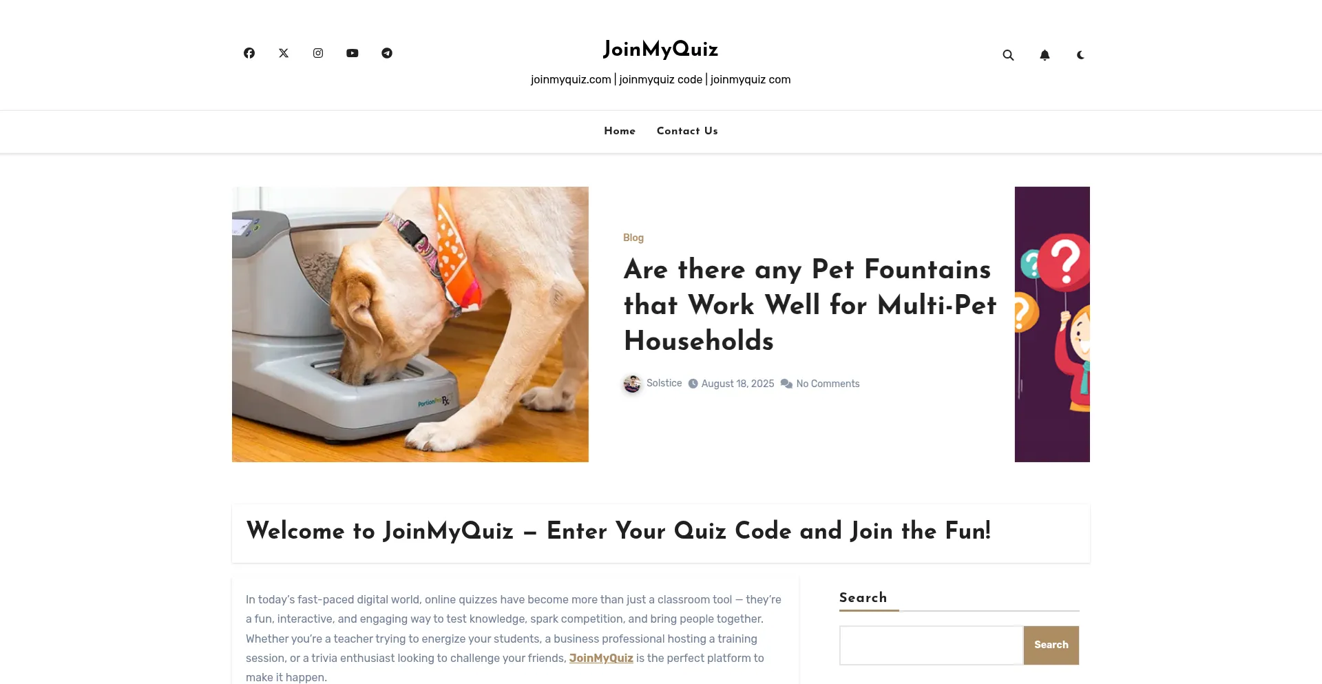 Joinmyquiz.com.co Reviews: Check Scam or Safe? Very Low Trust 6/100