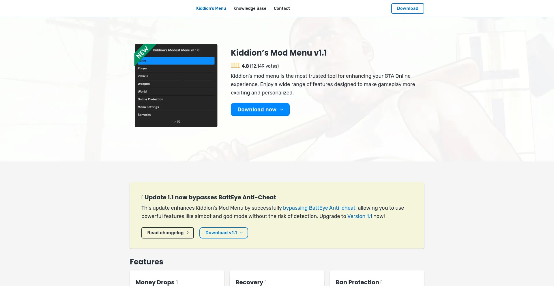 Kiddions.menu Game Cheat Review (53/100 Trust Score)