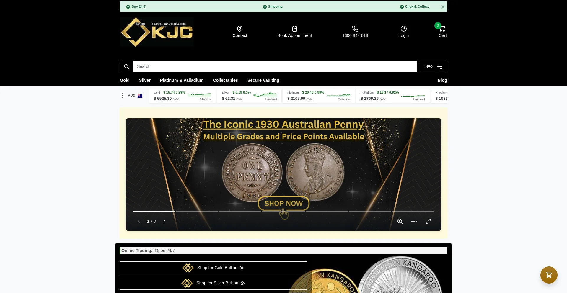 Kjc-gold-silver-bullion.com.au Store Review (71/100 Trust Score)
