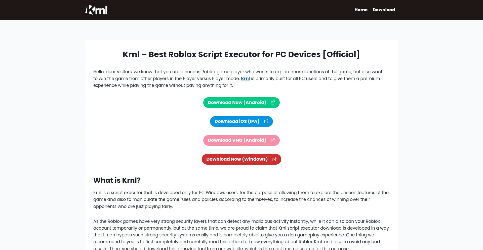 Krnl.tools Reviews | Scam, Legit or Safe Check