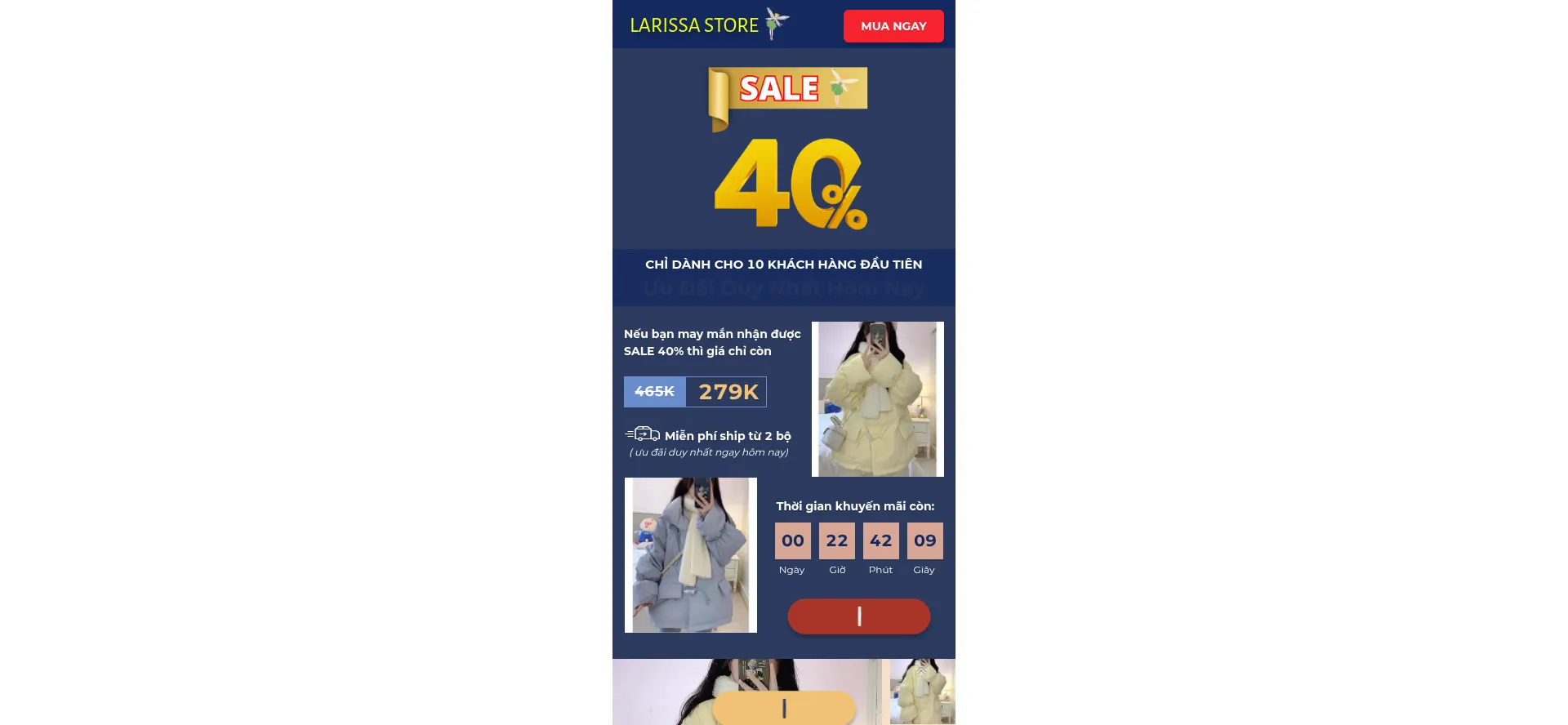 Larissastore.online Reviews: Suspicious Shop. Very Low Trust 1/100