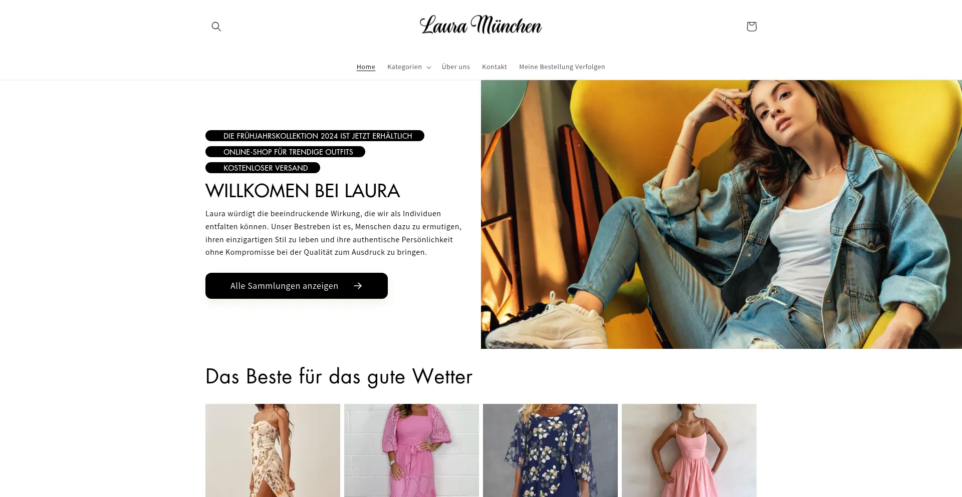 Lauramunchen.com Review: Suspicious Website. Low trust score: 39%