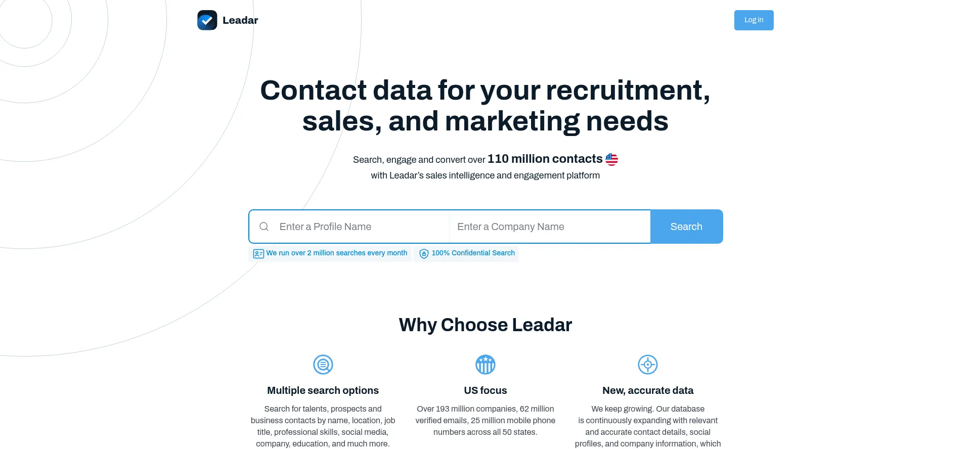 Leadar.info Review: Suspicious Website. Low trust score: 26%