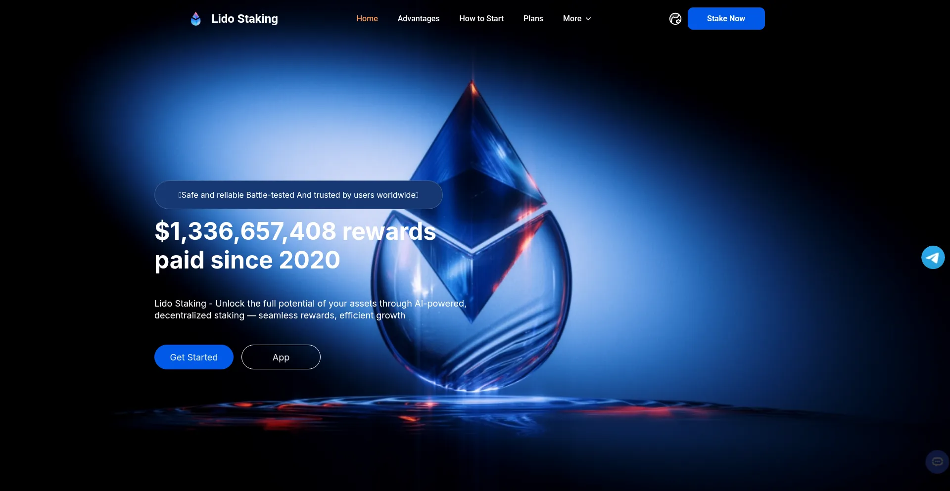 Lido-web3.net Reviews: Check Scam or Safe? Low Trust 23/100