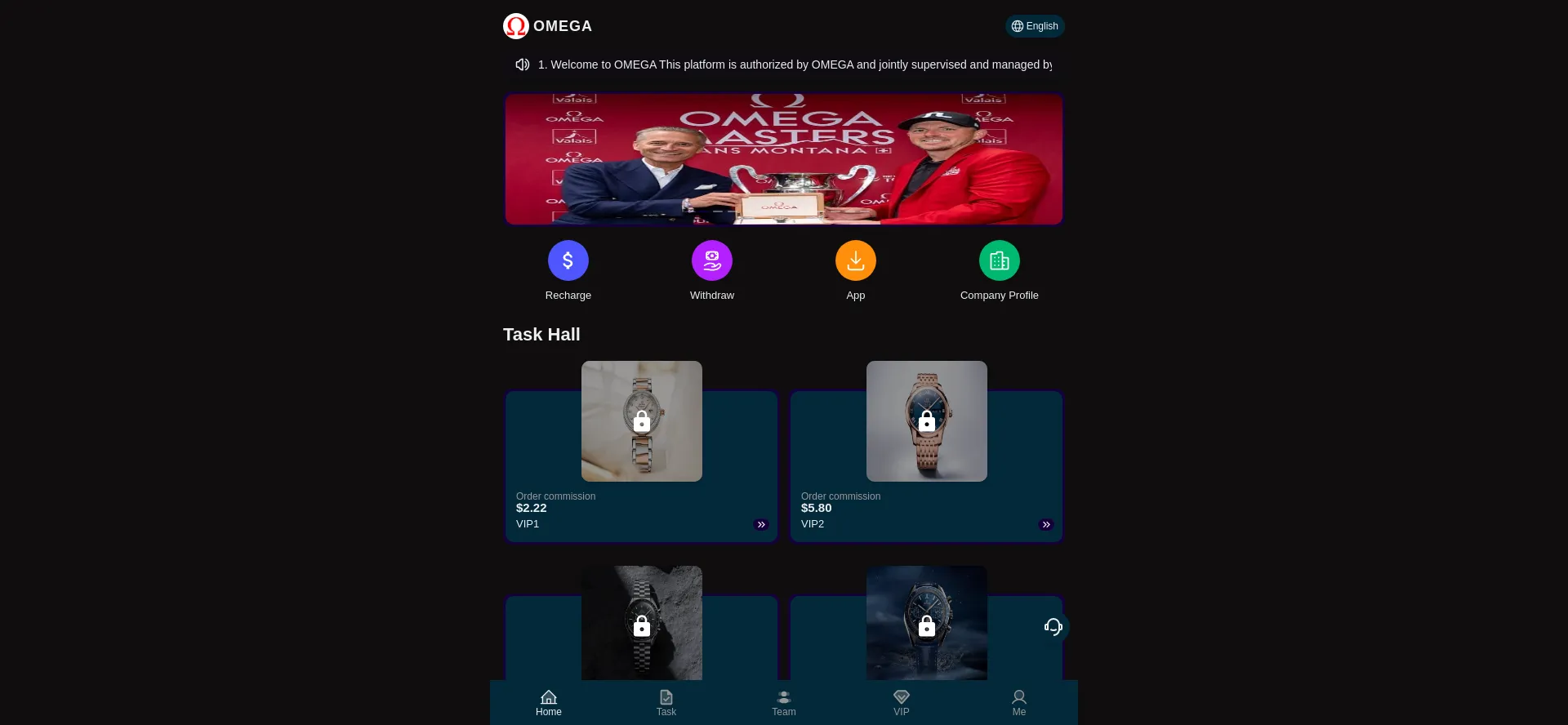 M.omega-vip.net Reviews | Scam, Legit or Safe Check | Gridinsoft