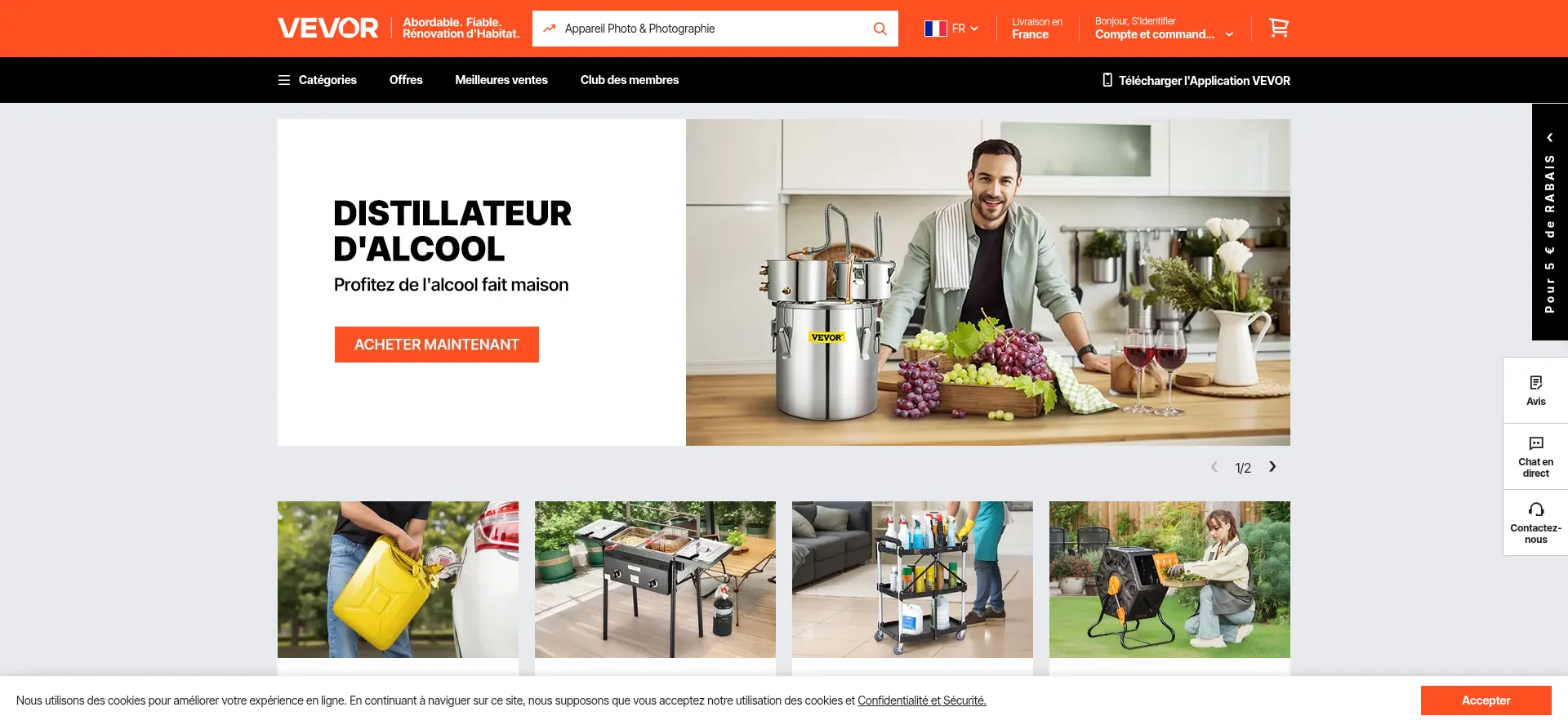 M.vevor.fr Reviews | Scam, Legit or Safe Check