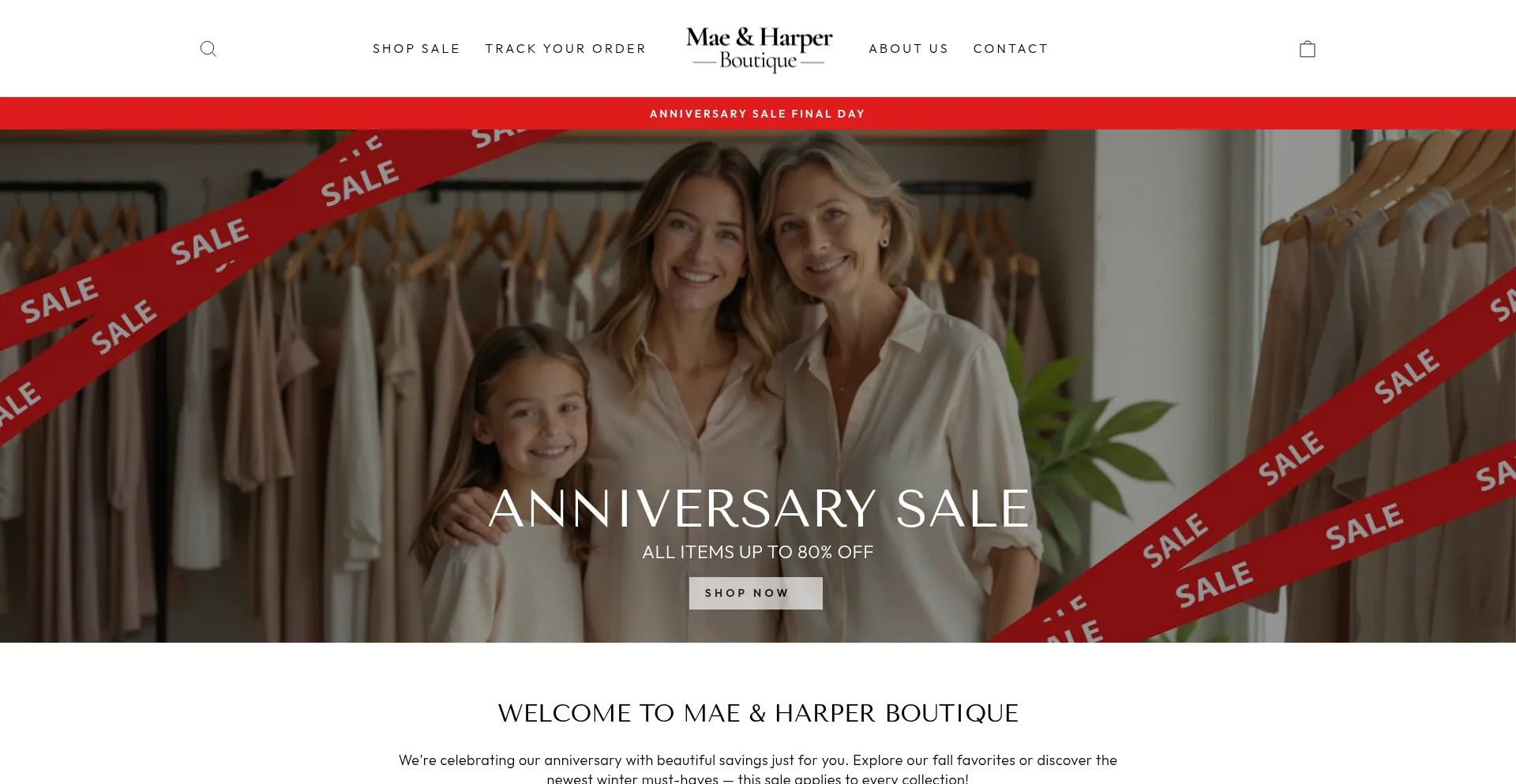 Mae-harper.com Store Review: New Domain Caution (55/100 Trust Score)