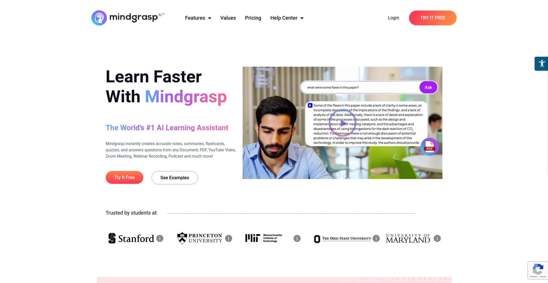 Mindgrasp AI And Machine Learning Reviews - Is Mindgrasp.ai Safe?