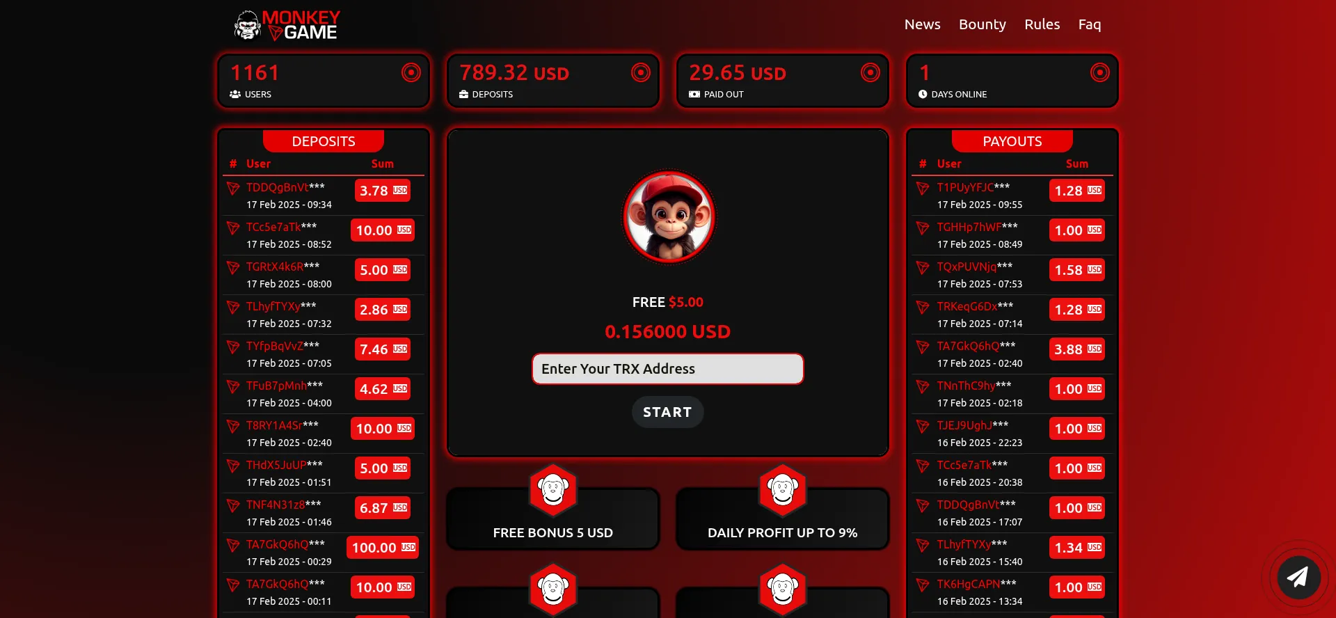 Monkeygame.biz Reviews: Crypto Scam, Legit or Safe Check | Gridinsoft