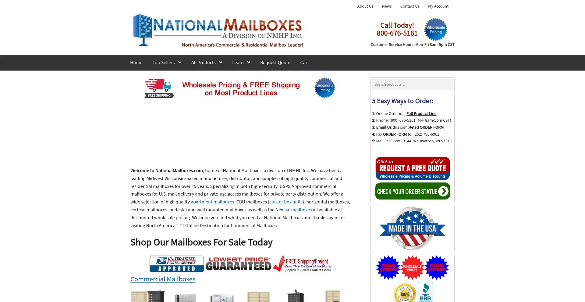 Nationalmailboxes.com Reviews | Check if site is scam or legit