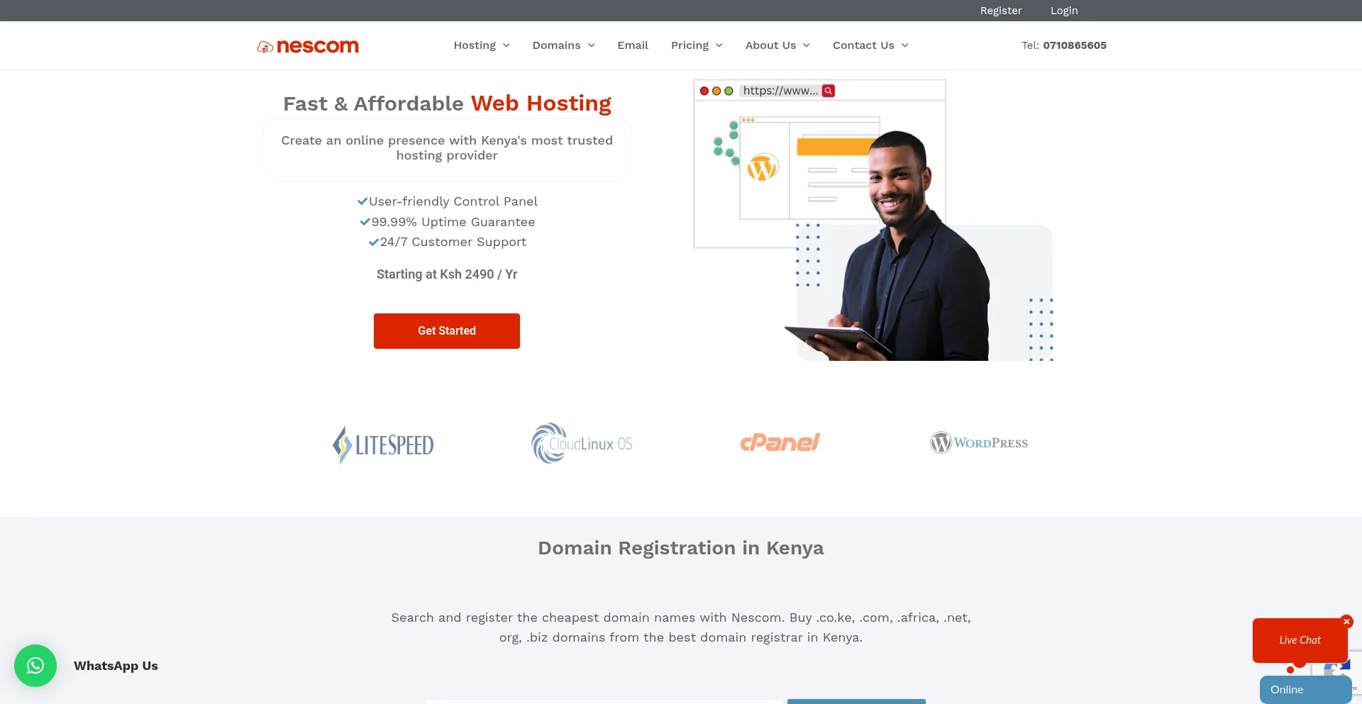 Nescom.co.ke Reviews | Scam, Legit or Safe Check