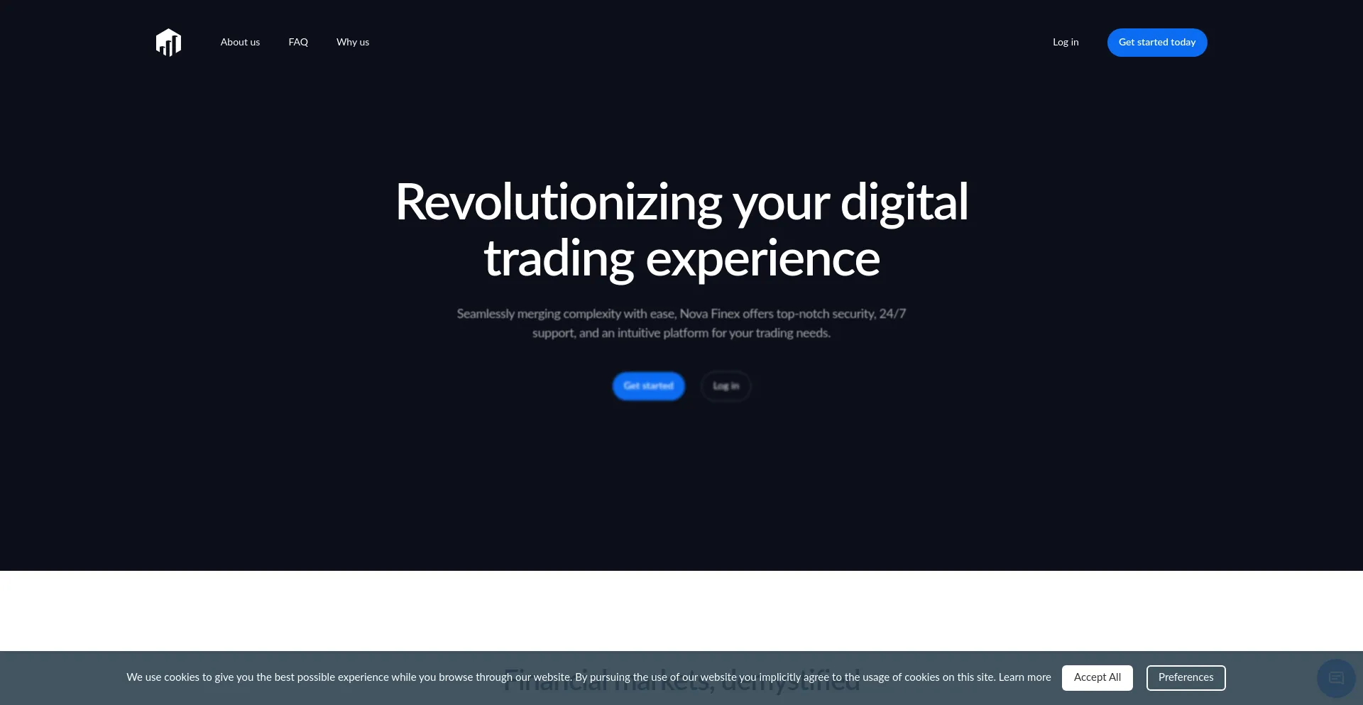 Novafinex.live Review: Suspicious Website. Low trust score: 39%