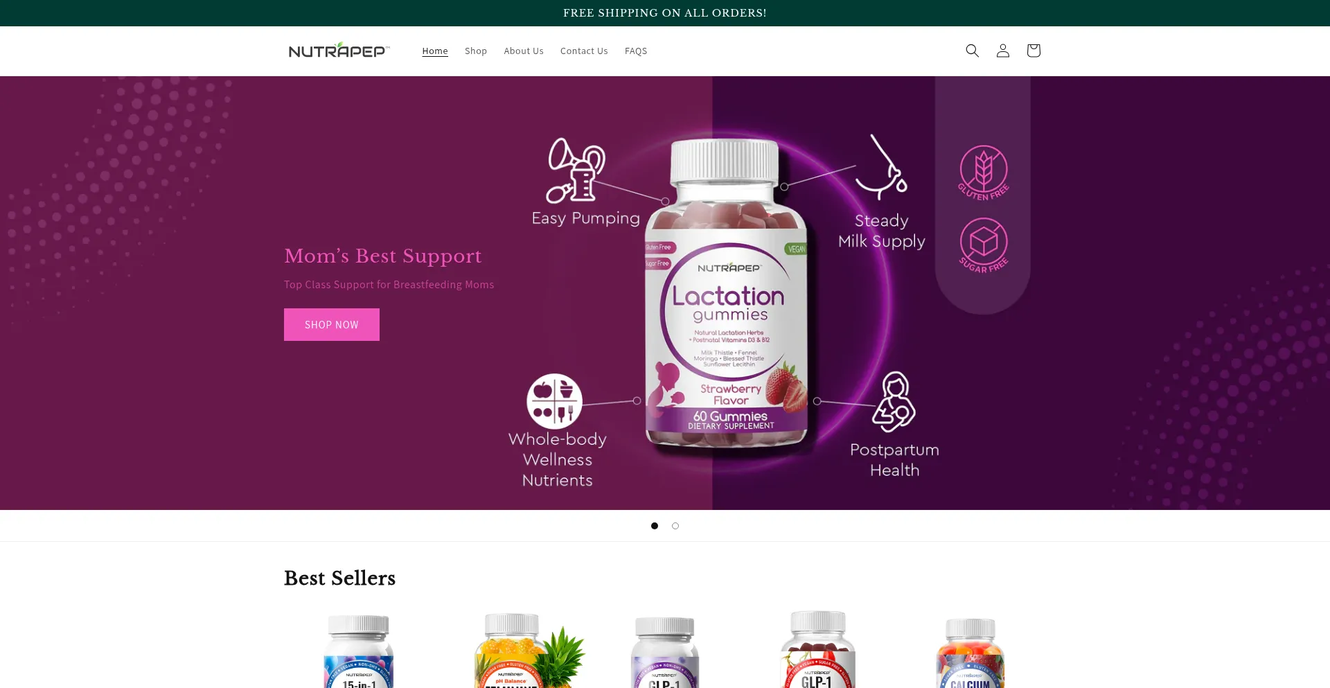 Nutrapep.com Store Reputation Review (72/100 Trust Score)