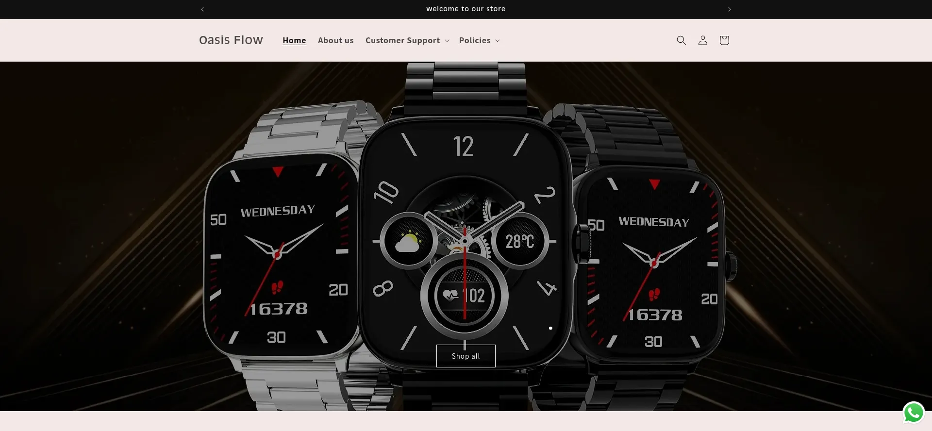 Oasisflow.online Suspicious Shop | Dangerous trust score: 1%