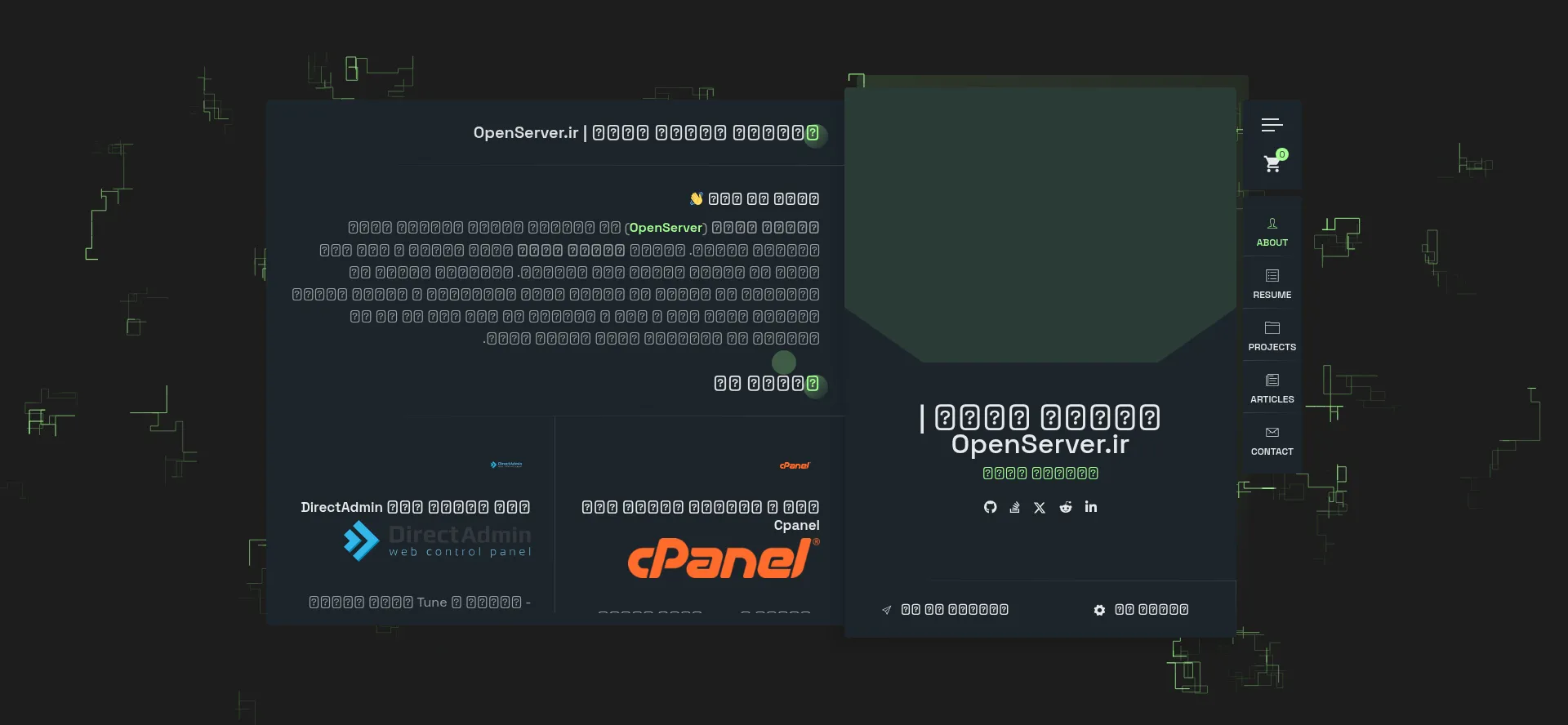 Openserver.ir Review: Suspicious Website. Low trust score: 28%