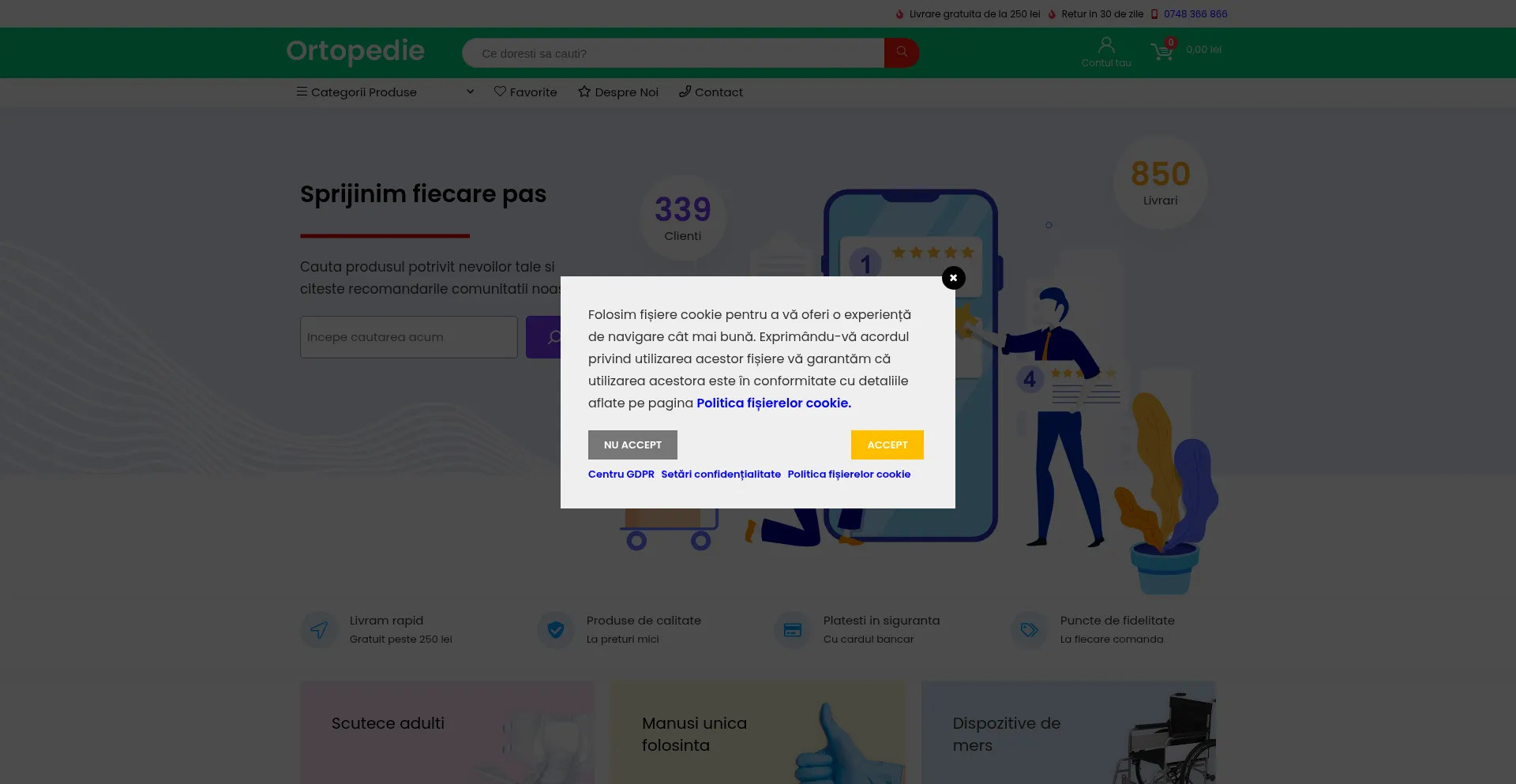 Ortopedie.ro Reviews | Check if site is scam or legit