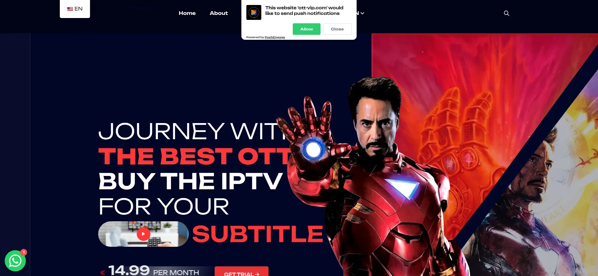 Ott-vip.com Reviews | Check if site is scam or legit