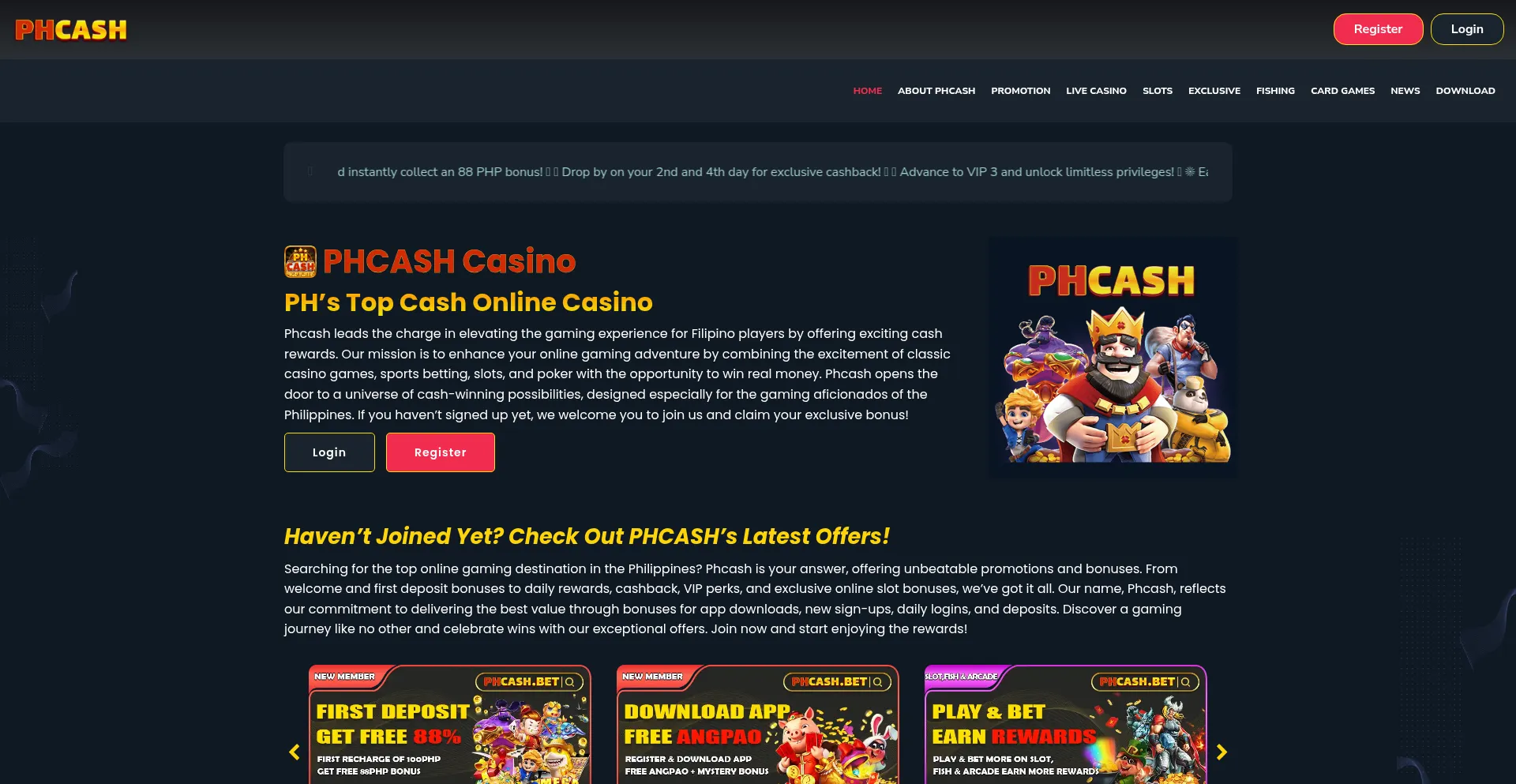 Phcash.org Reviews | scam, legit or safe check | Gridinsoft