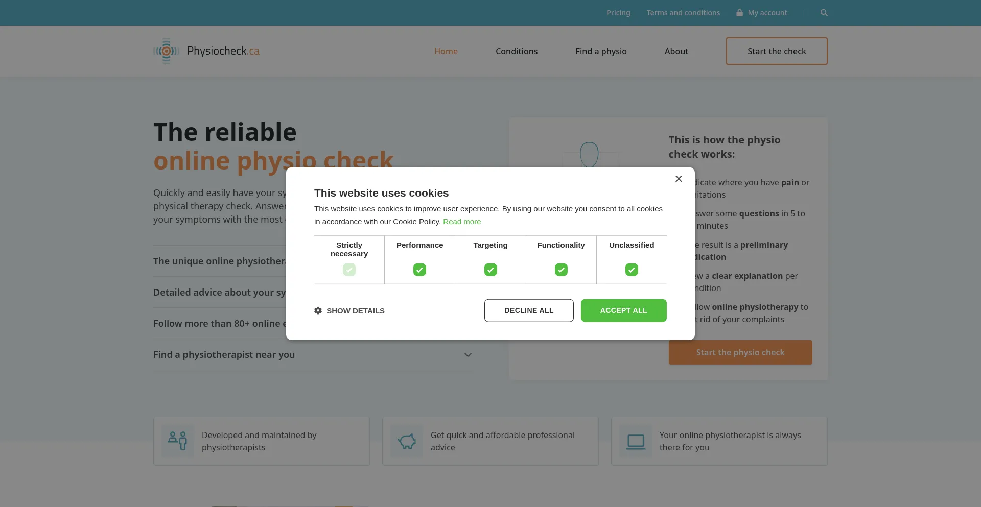 Physiocheck.ca Review: Safe or Legit? (70/100 Trust Score)
