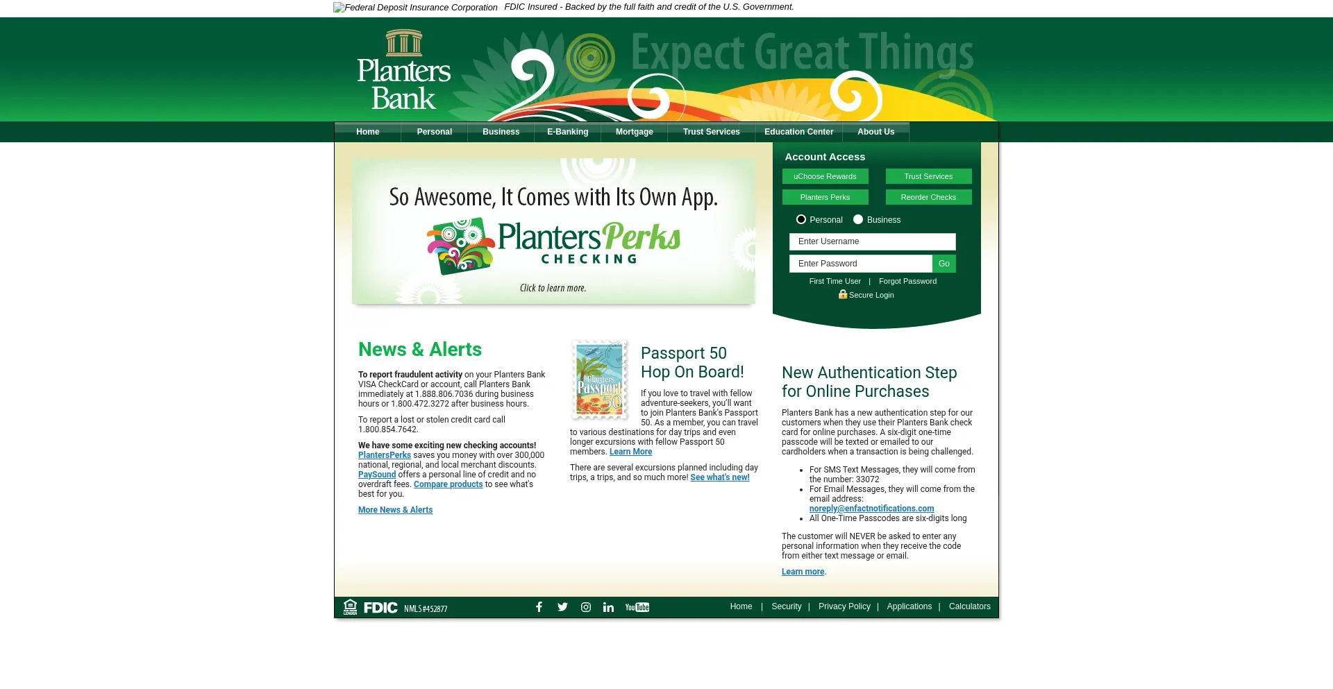 Plantersbankonline.com Reviews | Scam, Legit or Safe Check