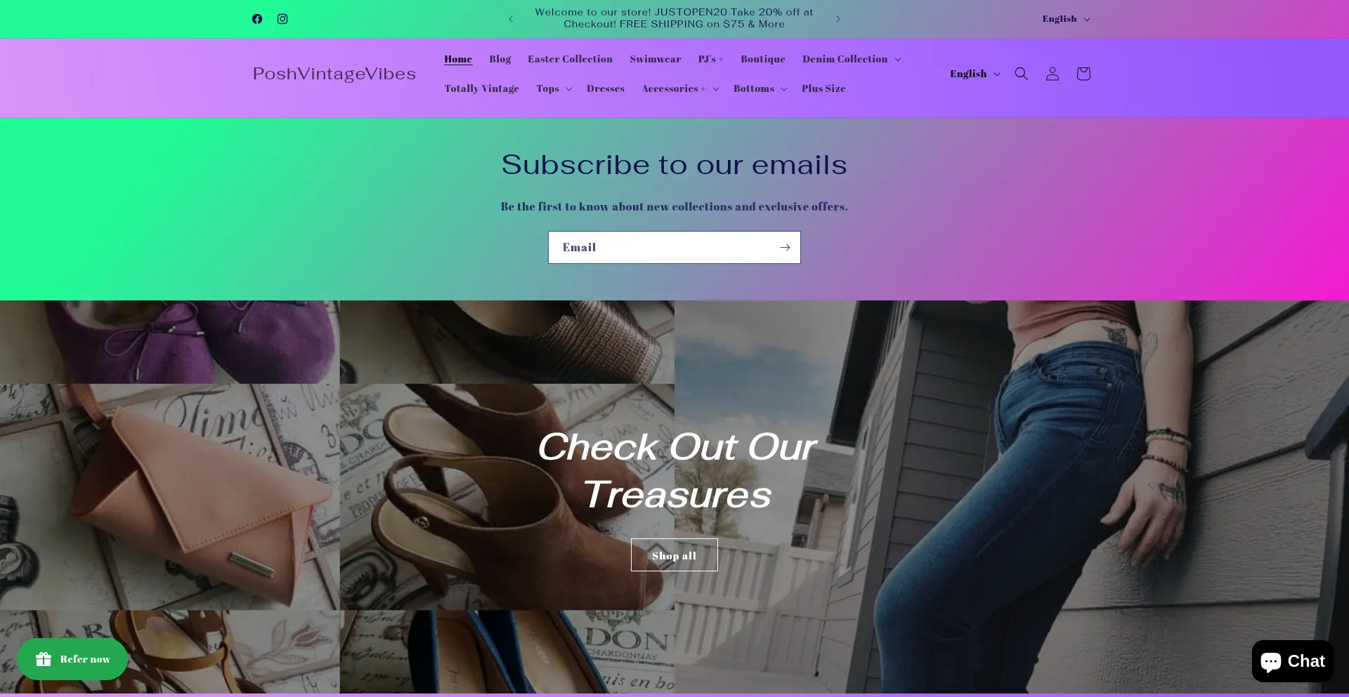 Poshvintagevibes.com Reviews | Check if site is scam or legit