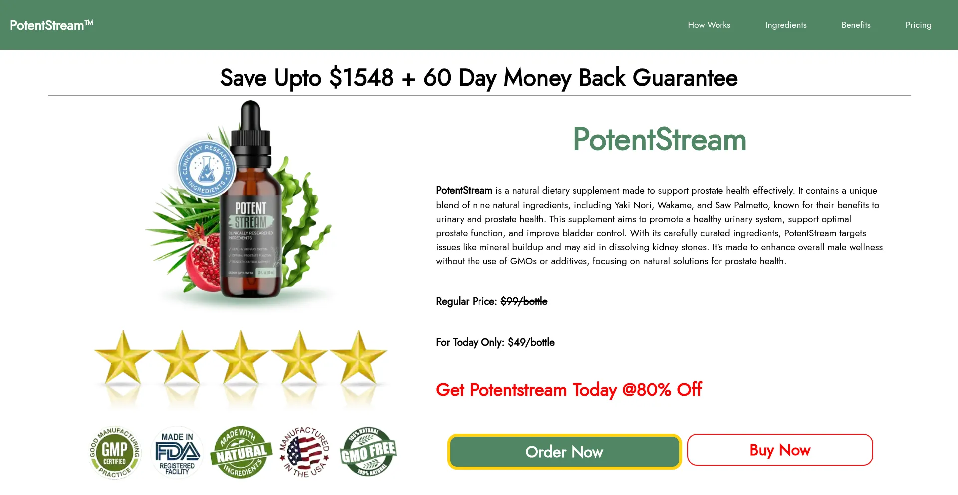 Potentstream-org.us Reviews | Check if site is scam or legit