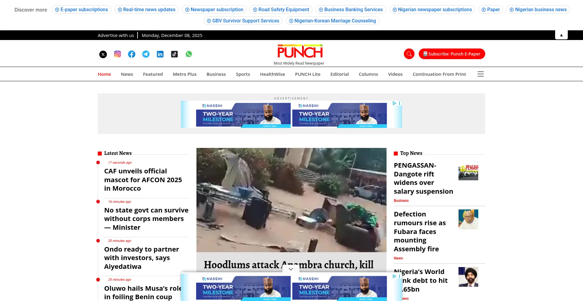 Punchng.com Review: Safety Signals and Reputation