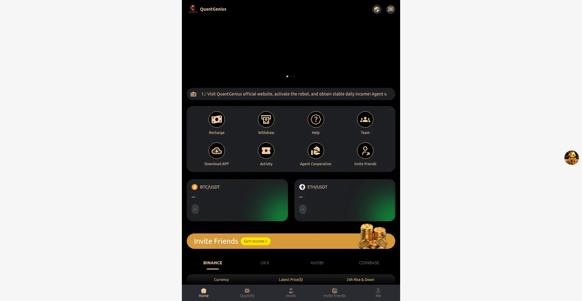 Quantgenius.cc Financial Scam | Check if site is safe