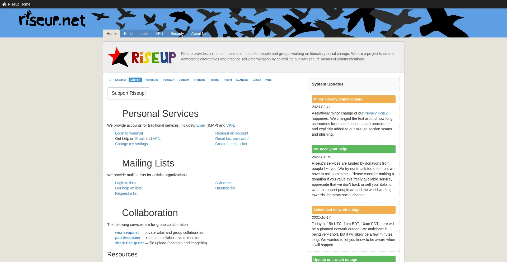 Riseup.net Reviews | Check if site is scam or legit