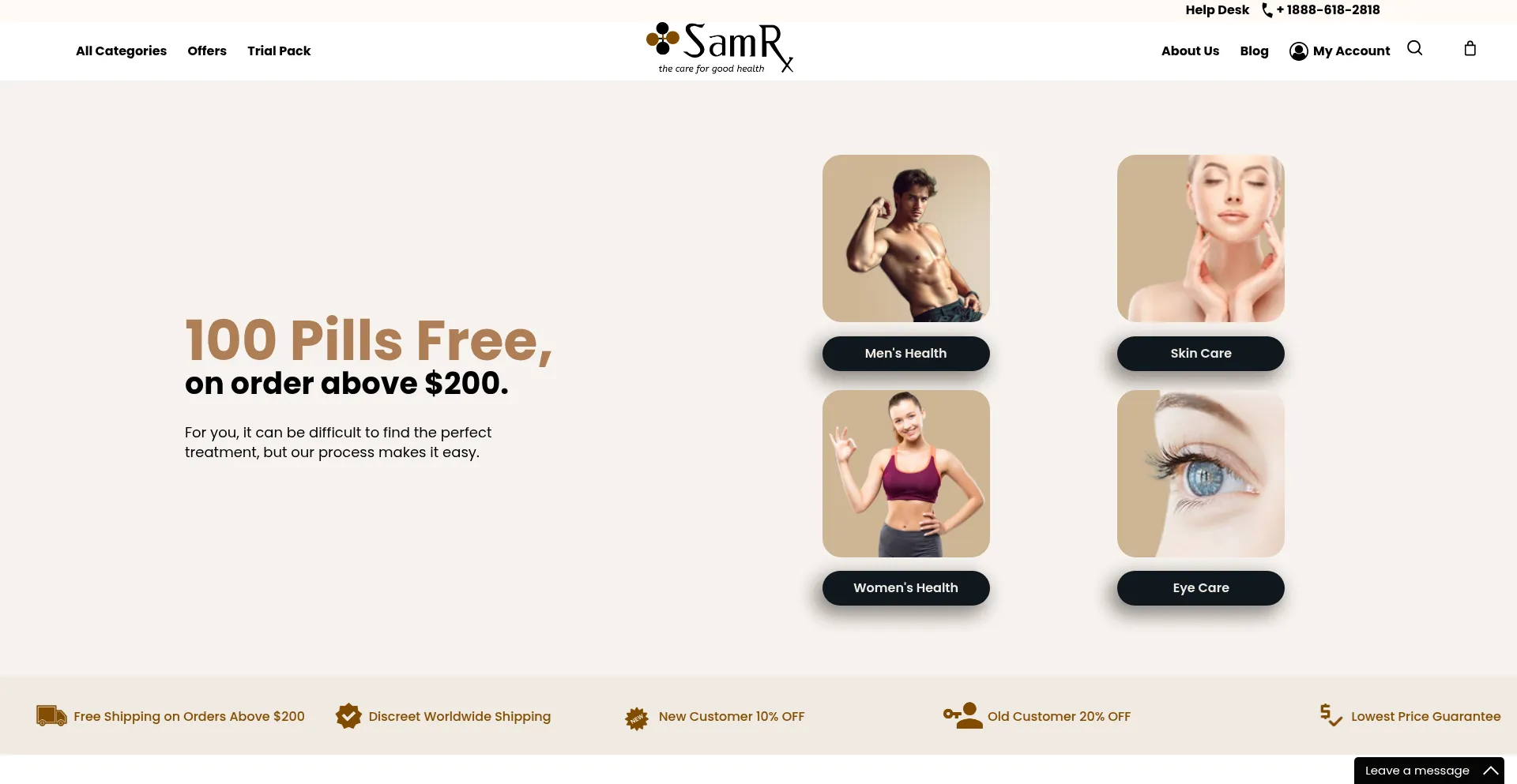 Samrx.com Reviews: Suspicious Shop | Check if site is scam or legit